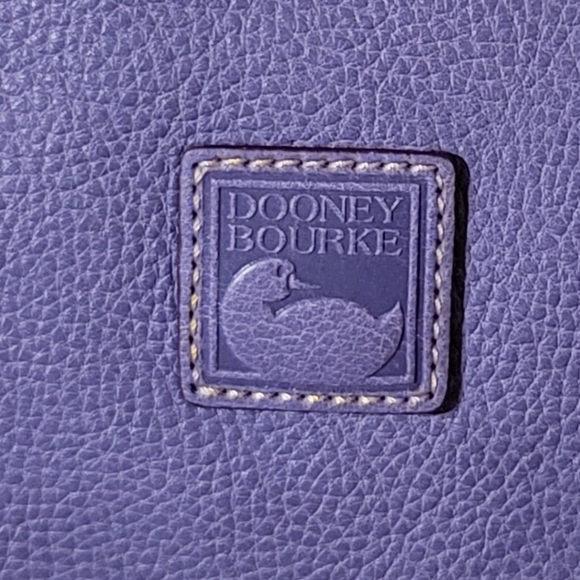 Dooney & Bourke | Bags | Dooney Bourke Mediumlarge Soft Florentine Leather Satchel Lavender ...